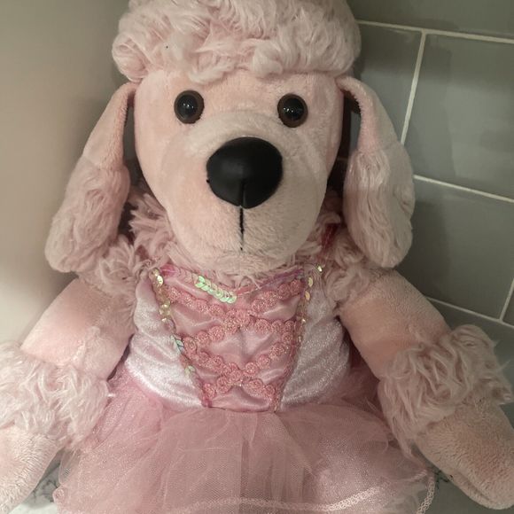 Build-A-Bear | Toys | Build A Bear Pink Poodle Dog 2 Inch Retired Tag ...